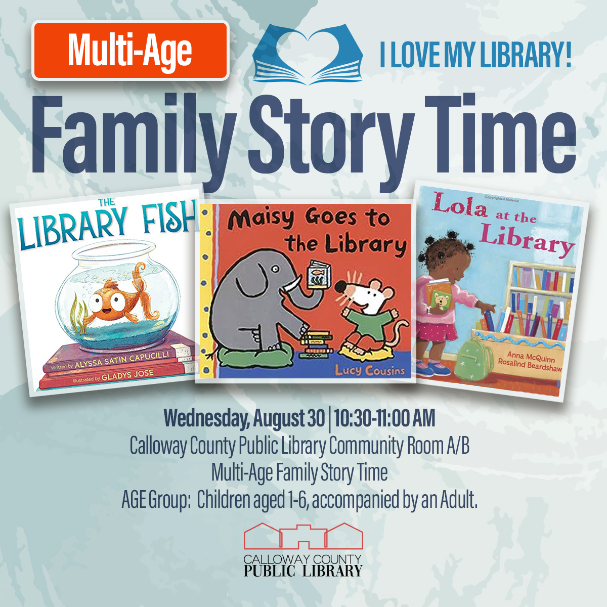 Multi-Age Family Story Time - Calloway County Public Library