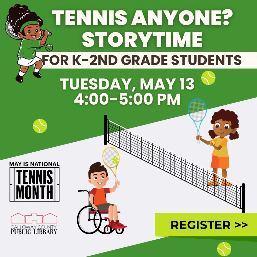 Tennis Anyone - Calloway County Public Library